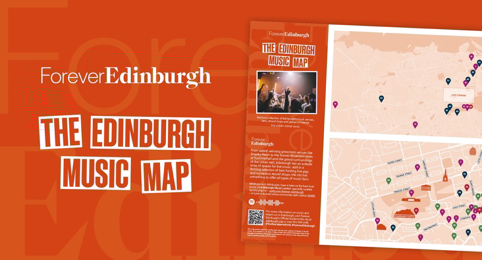 Maps and brochures - Forever Edinburgh
