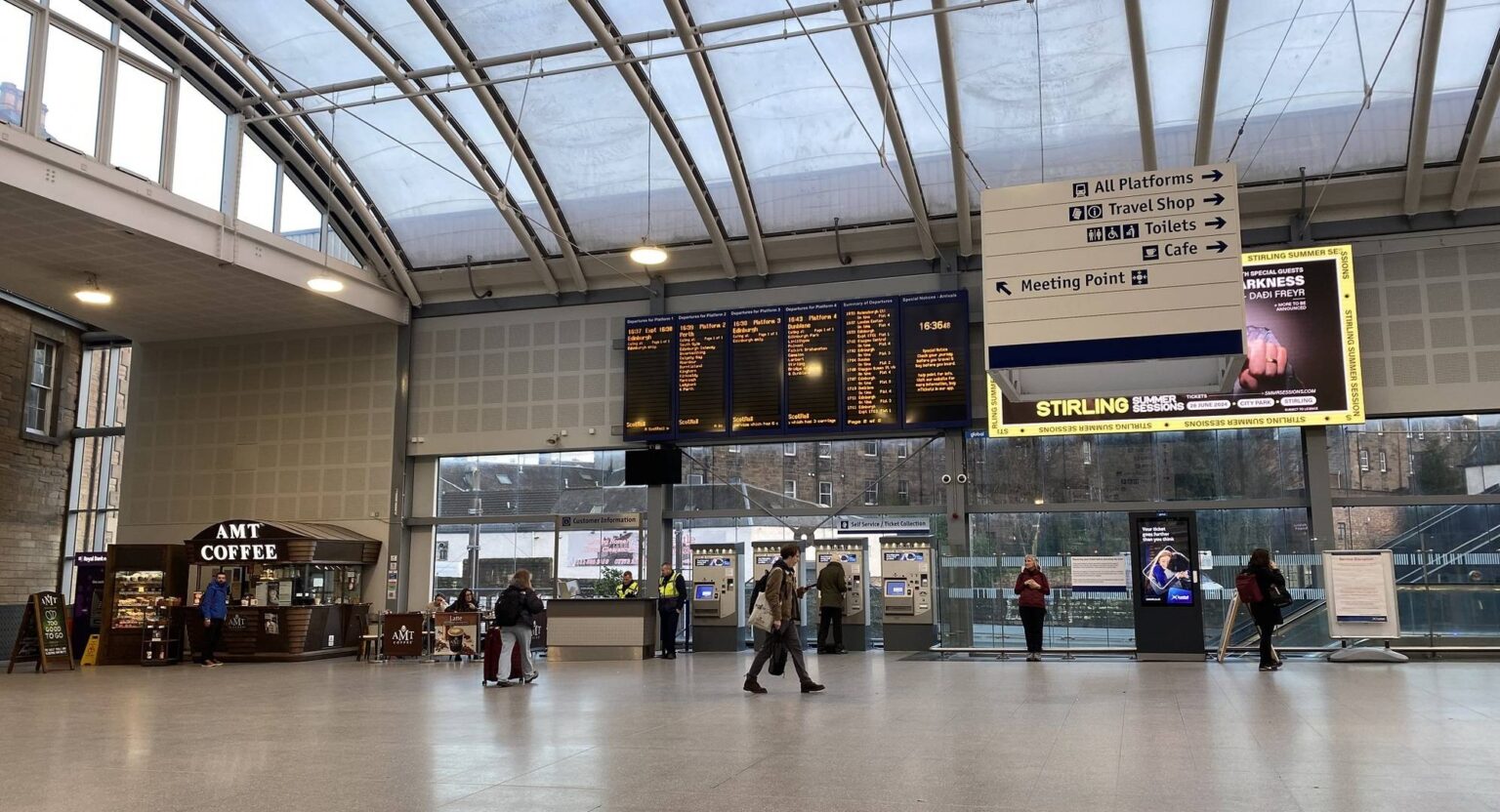 Edinburgh Haymarket Train Station - Forever Edinburgh