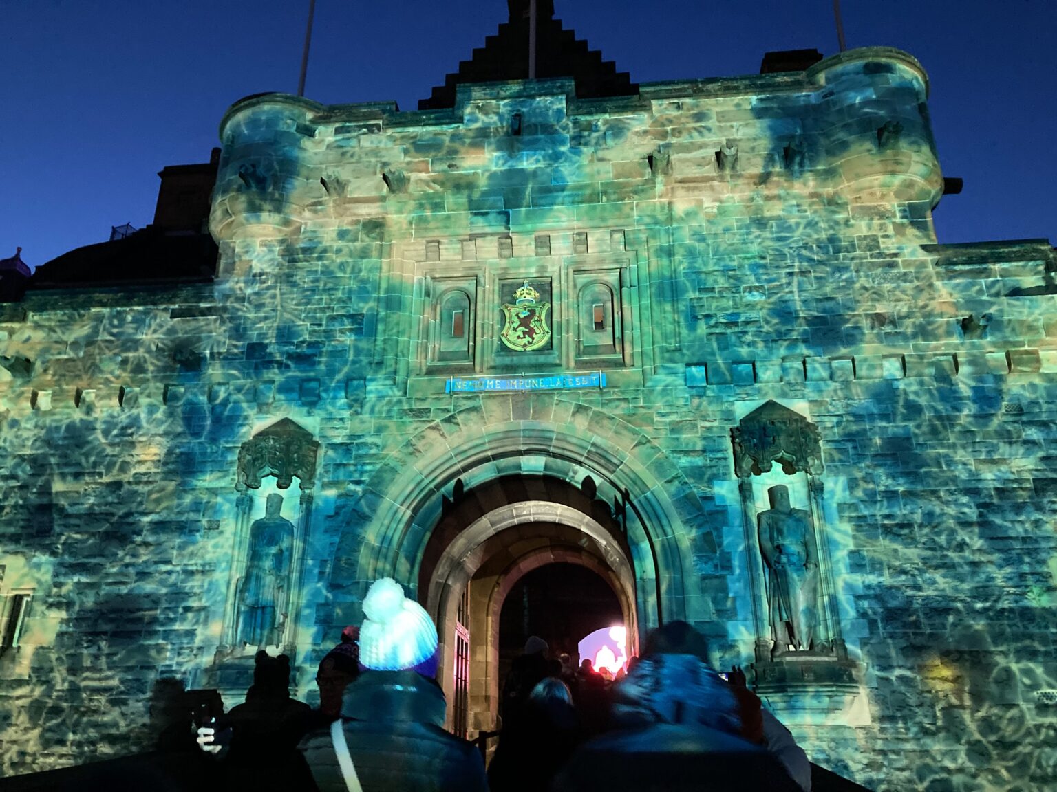 Winter light trails in Edinburgh, Lothians and Borders - Forever Edinburgh