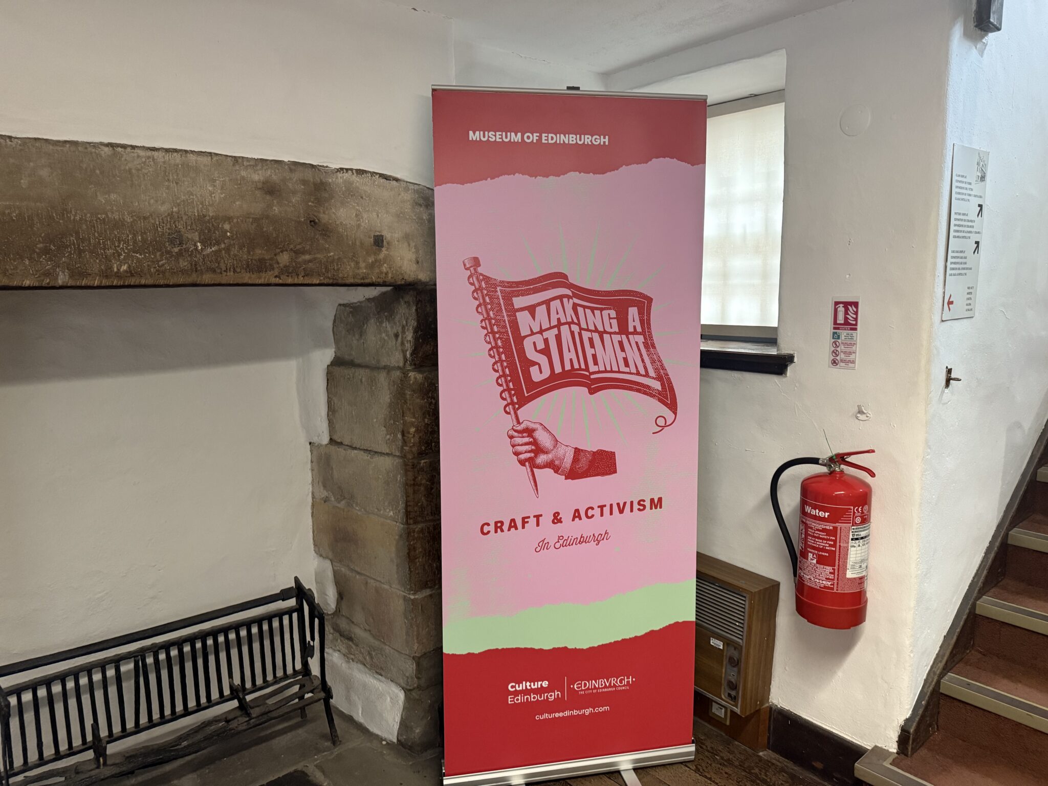 Making a Statement: Craft & Activism in Edinburgh - Forever Edinburgh