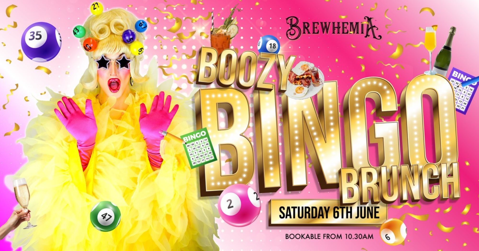 Boozy Bingo Brunch - Forever Edinburgh